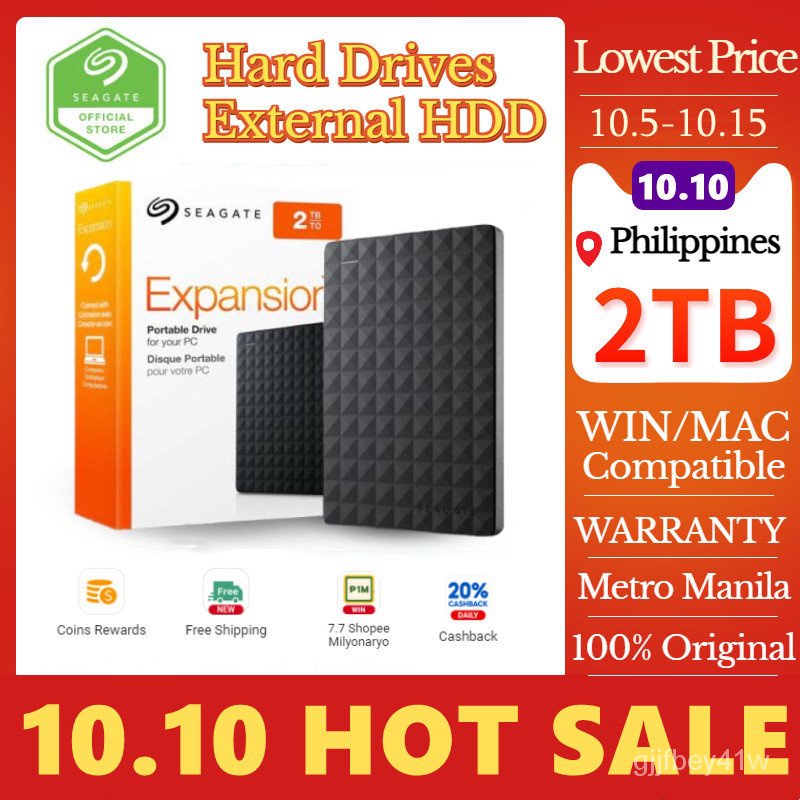 [LOCAL] Seagate Hard Drive Expansion USB 3.0 HDD Portable Hard Drive ...