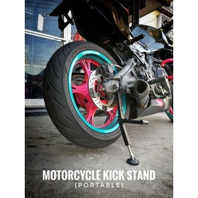 MOTORCYCLE KICK STAND (PORTABLE) | Shopee Philippines