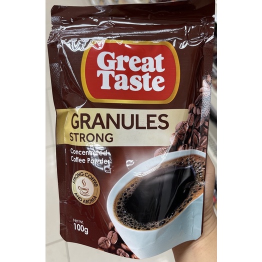 Great Taste Granules Strong 100 grams | Shopee Philippines
