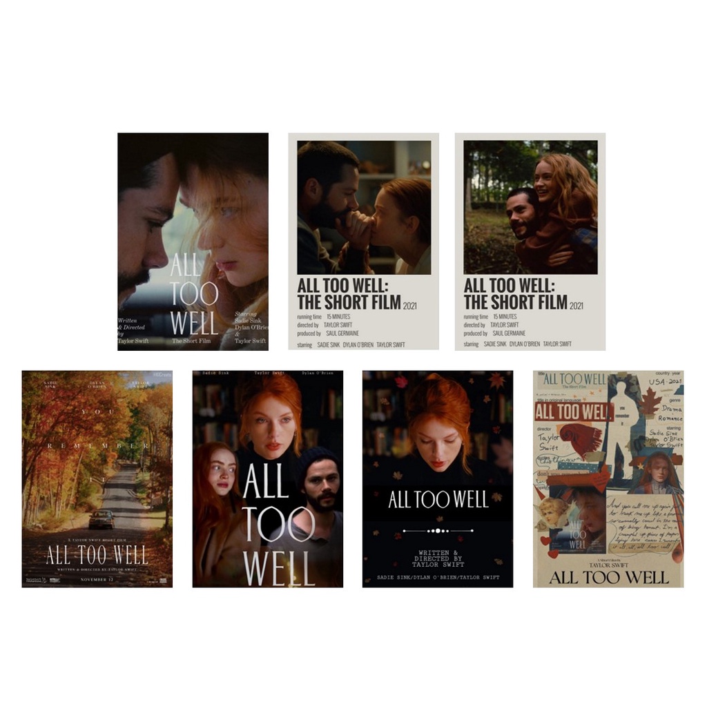 Taylor All Too Well Poster / Taylor All Too Well Posters with FREE ...