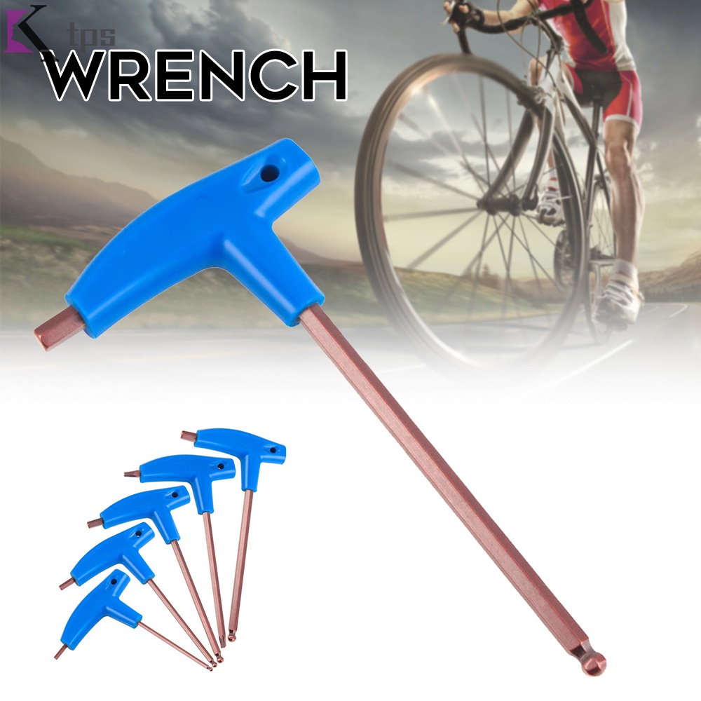 Bicycle Torque Wrench T-shaped Extension Dual Head T25 Wrench Tool Set ...