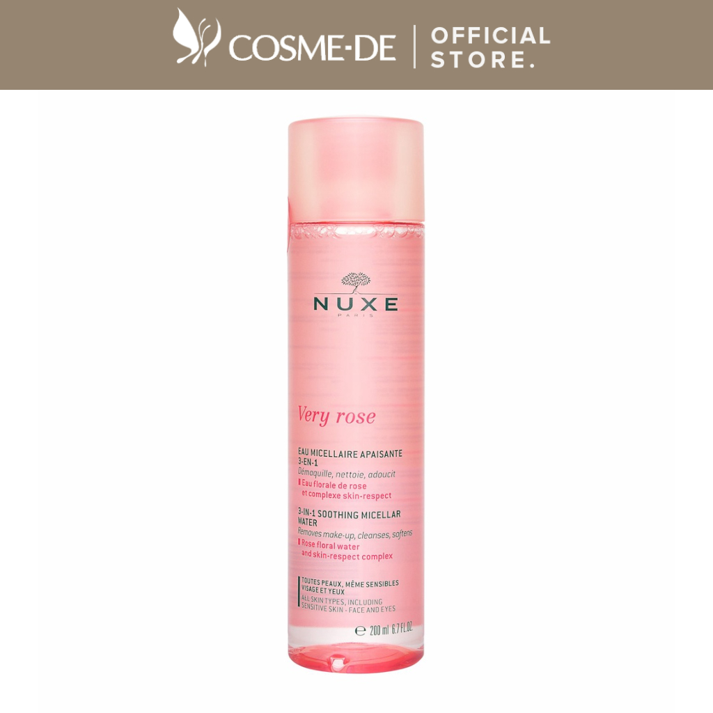 NUXE Very Rose 3-In-1 Soothing Micellar Water 200ml | Shopee Philippines