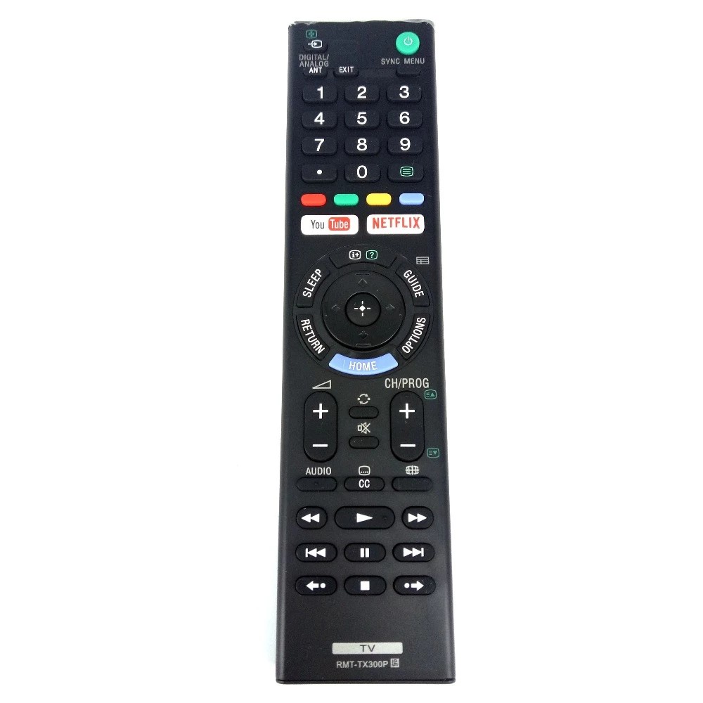 Sony RMT-TX300P Remote For Sony Bravia LED TV 4K HDR Ultra HD TV TX300B ...