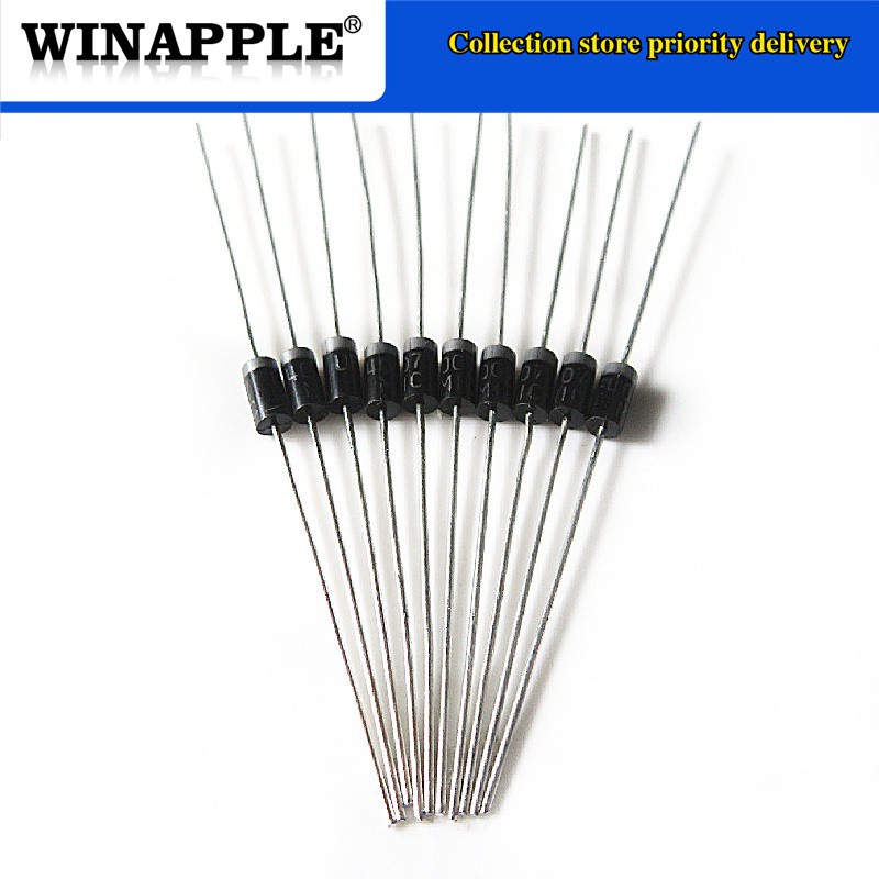 100PCS 1N5817 1N5819 1N5399 1N4937 1N4004 Schottky Rectifier Diode 1N4001 1N4007 UF4007 HER107 ...