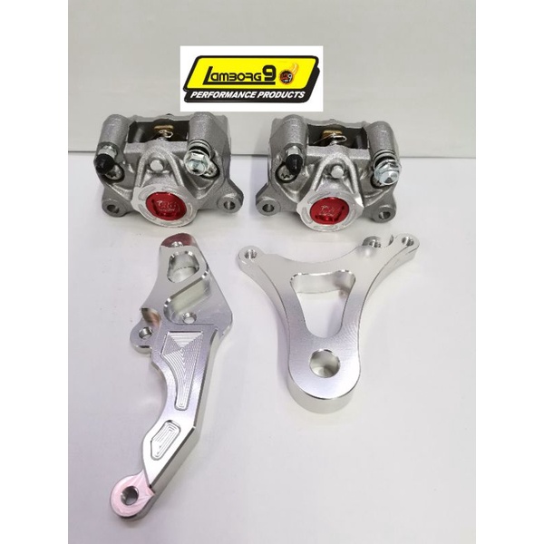 Formula 2 pot caliper r150 front and rear (220mm rios type) | Shopee ...