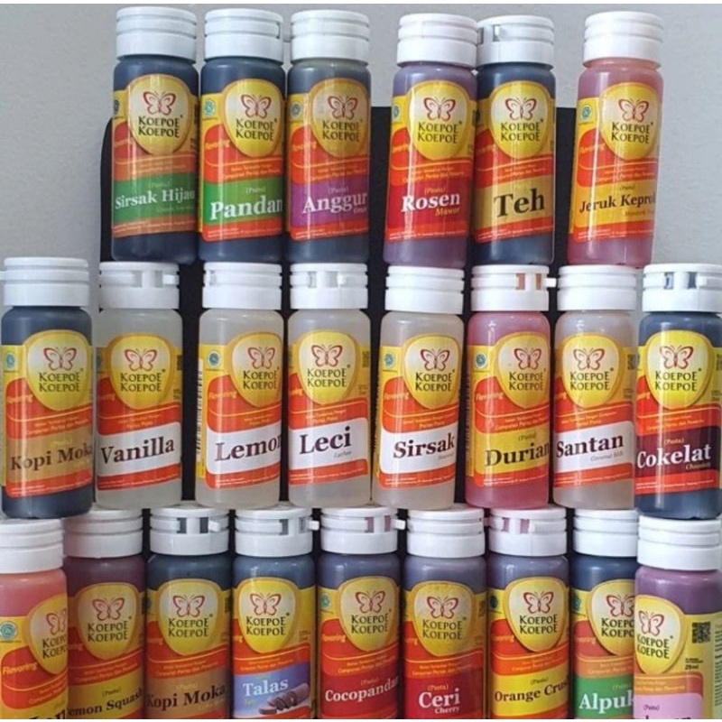 Koepoe Koepoe Pasta All Variant 25 ml Free Bubble Wrap and Thick Box ...