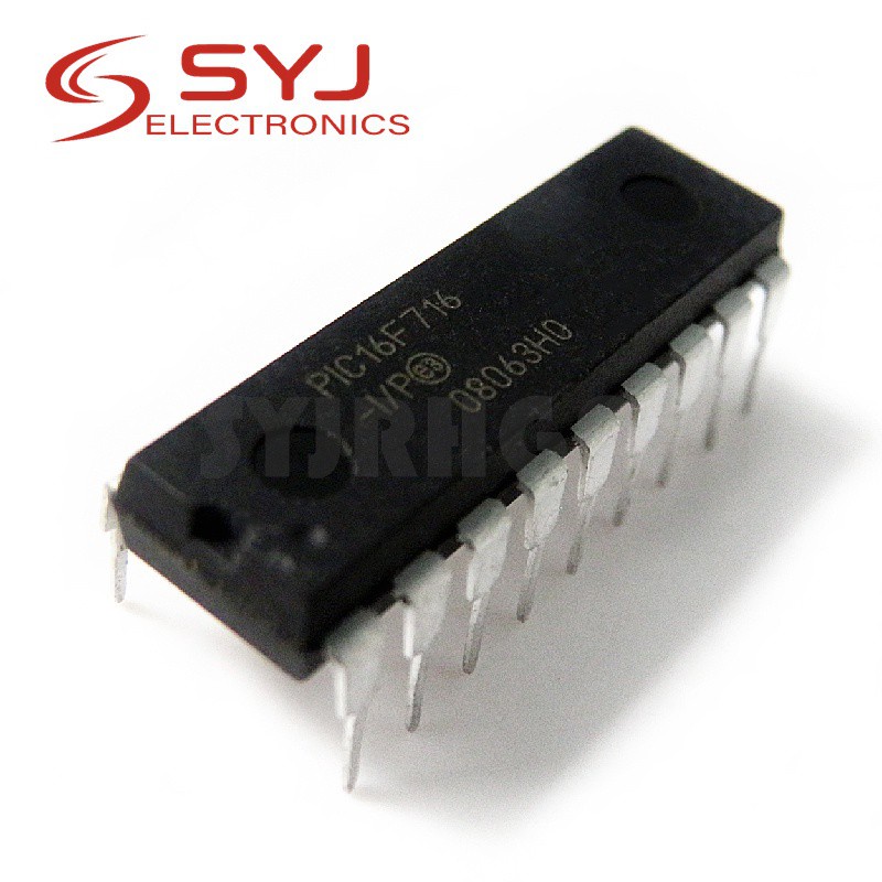 1pcs/lots PIC16F716-I/P PIC16F716 16f716 DIP-18 New original In Stock ...