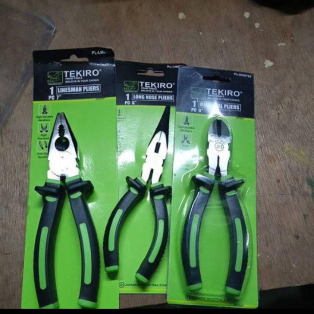 3pcs TEKIRO Pliers Package | Shopee Philippines