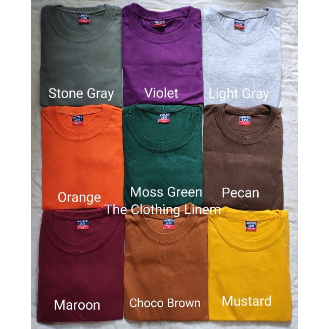 Original ACTIVE LIFE Roundneck Tshirt for Adults - COLORED (XS to XL ...