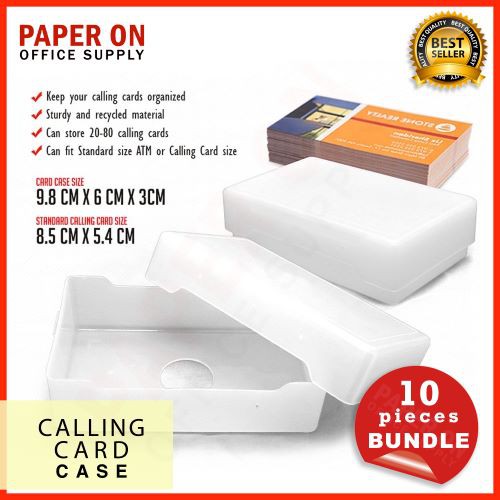 Calling Card Case (10pieces) | Shopee Philippines