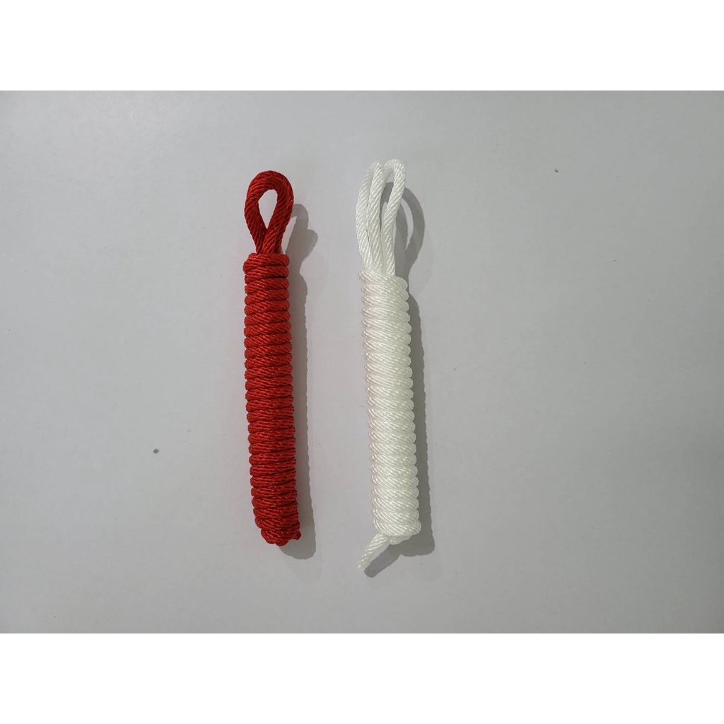 White Red Scout Rope Length 2.50 M. | Shopee Philippines