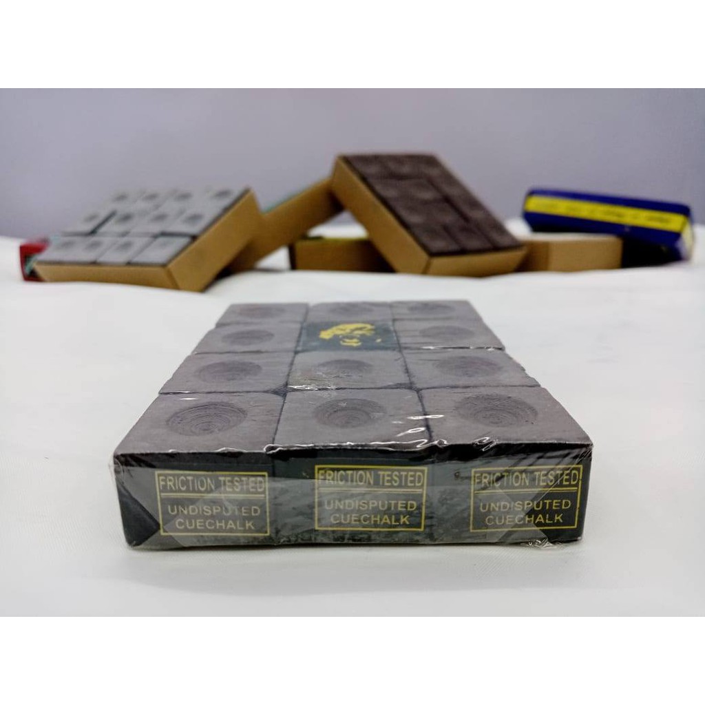 Tisan Chalk 12 pieces/ 1 dozen of tisan chalk/ Billiard chalk/ Tisa ng ...