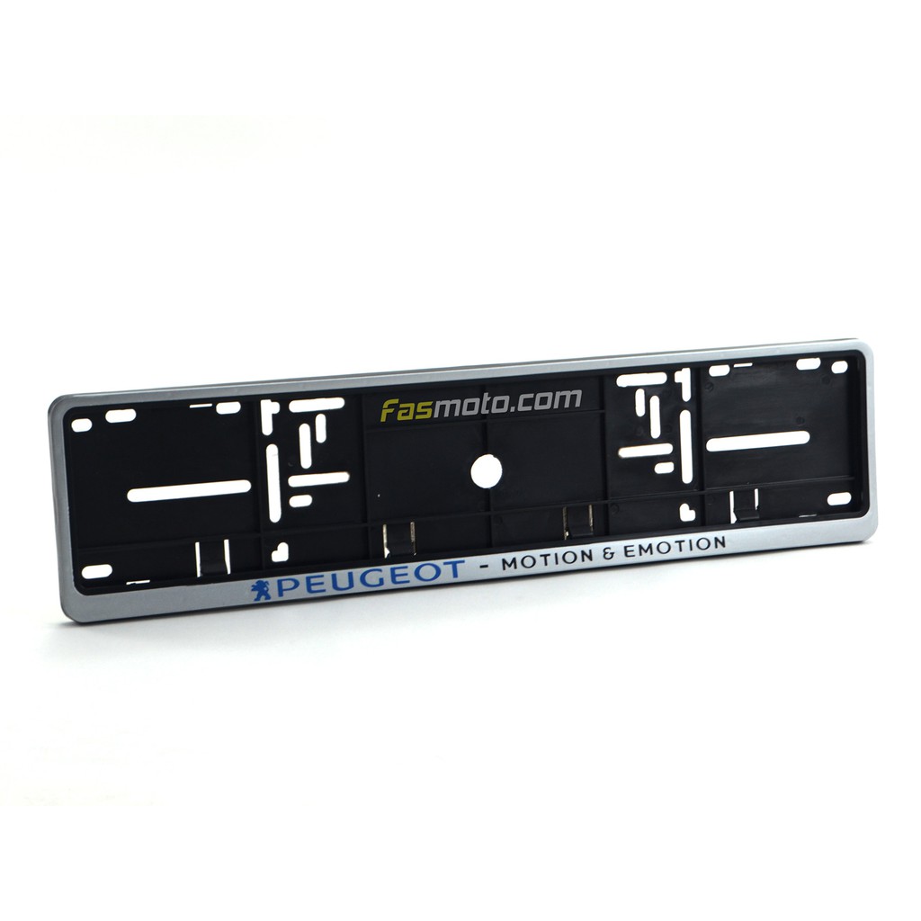 Peugeot Motion & Emotion Single Row 530mm Vehicle Registration Plate ...