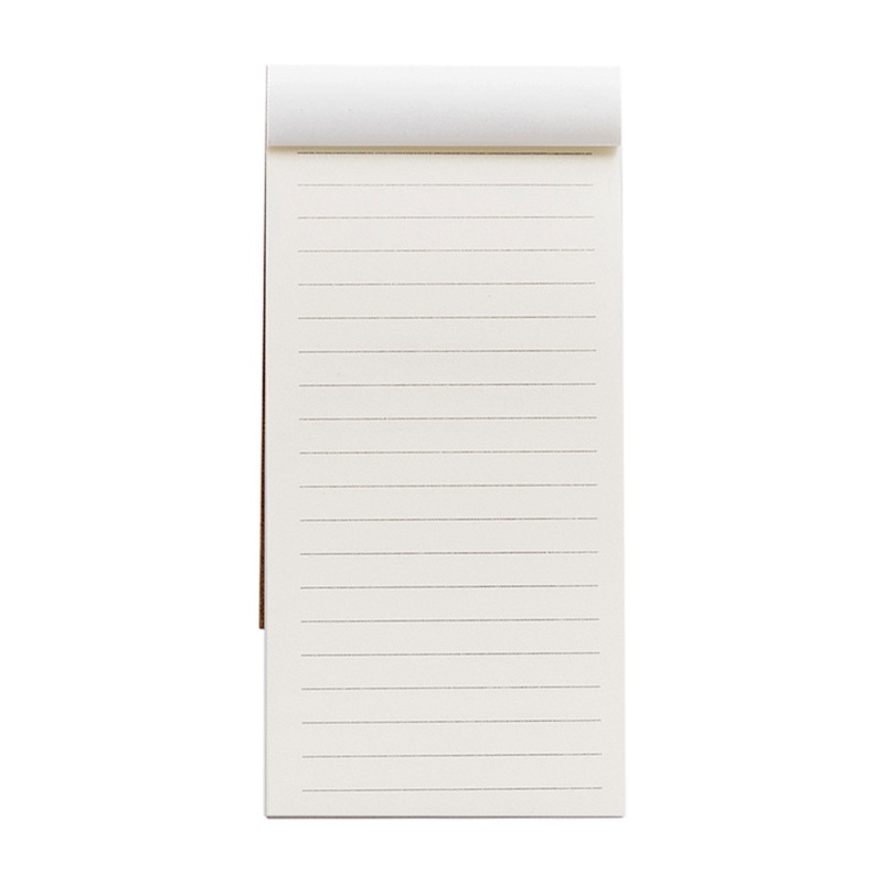 XINQITE Simple Kraft Paper Long Strip Memo Pad Portable Pocket Notebook ...