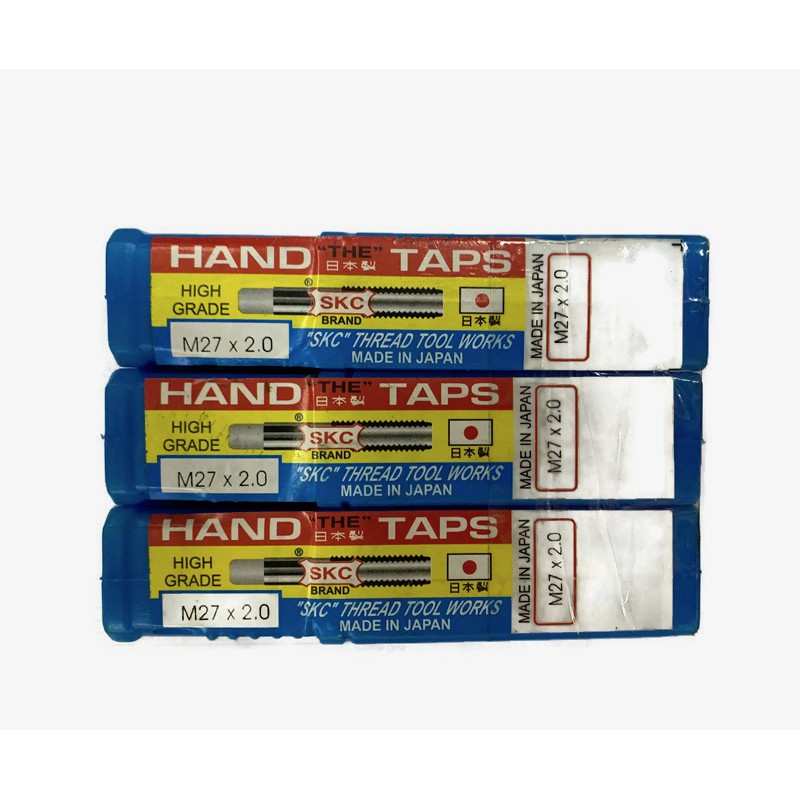 SKC 3 pc. Hand Tap Set M27x2.0 Made in Japan | Shopee Philippines