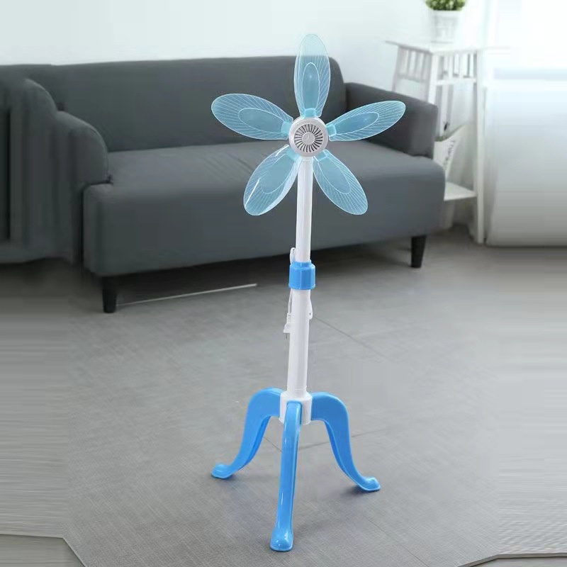 ZH 5 Blades Stand Fan Portable Stand Fan Foldable Standfan Adjustable ...