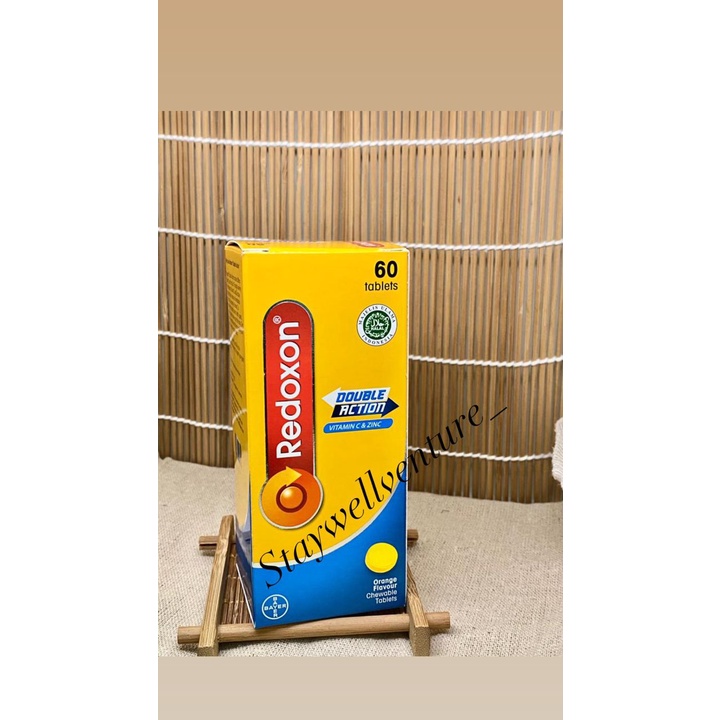 Redoxon Chewable Tablet 60's | Shopee Philippines
