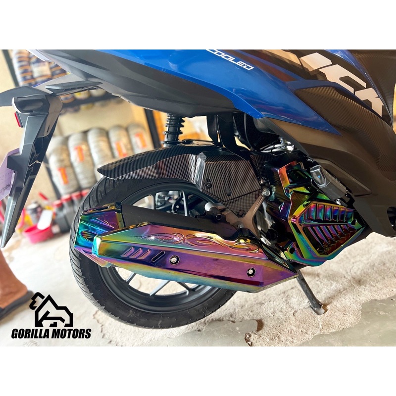 7 Colors Heatguard Garnish for Honda Click V2/V3 125/150 | Shopee ...