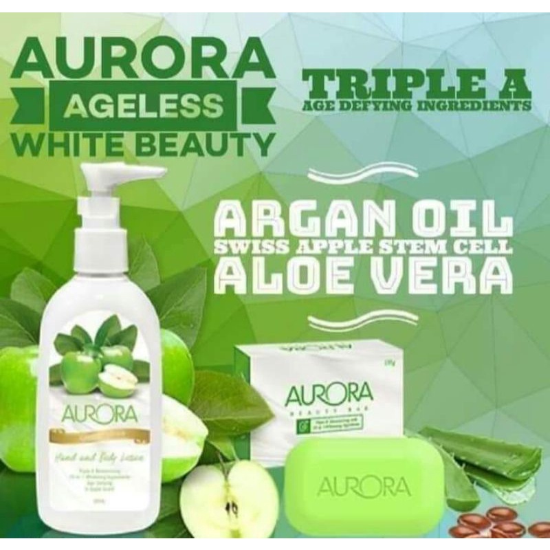 AURORA Ageless Beauty Soap and Lotion by iFern | Shopee Philippines