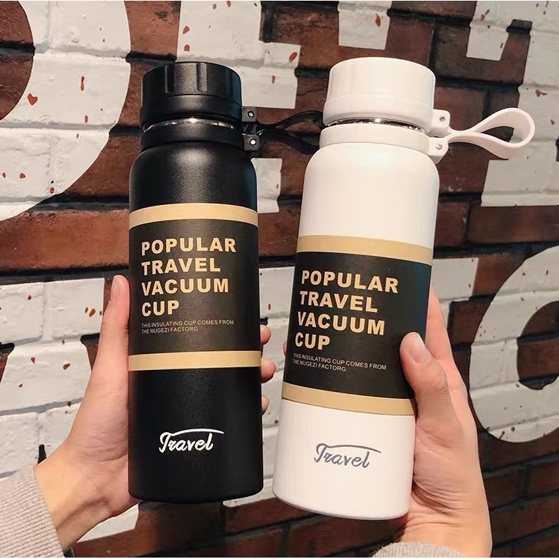 Stainless Steel Thermos Vacuum Tumbler Cup Water Bottle Sport Hot&Cold Bottle 650ml 850ml 1100ml ...