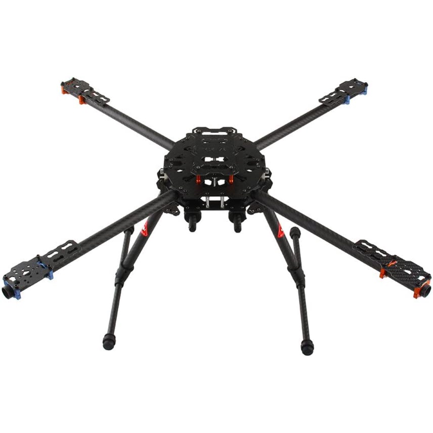 Tarot 650 Carbon Fiber 4-Axis Aircraft Fully Folding FPV Drone UAV ...