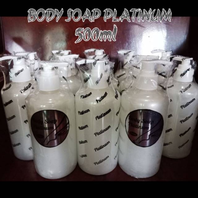 Body Soap Platinum 500ml | Shopee Philippines