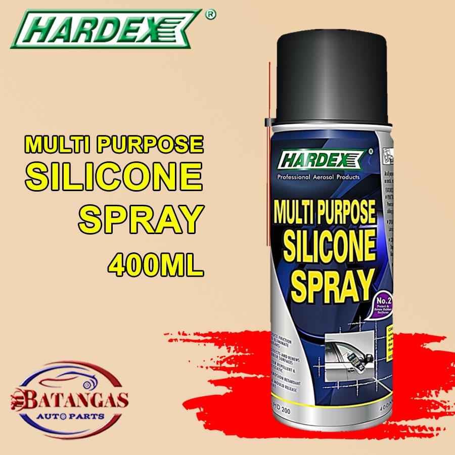 HARDEX MULTI PURPOSE SILICONE SPRAY 400ML HD-200 | Shopee Philippines