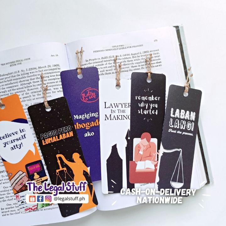 Law Bookmark Bundle - Glitter/Matte Premium Law Bookmarks by The Legal ...
