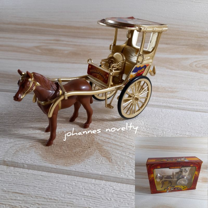 Philippine Souvenir Kalesa Diecast Meta Balikbayan Gift | Shopee ...