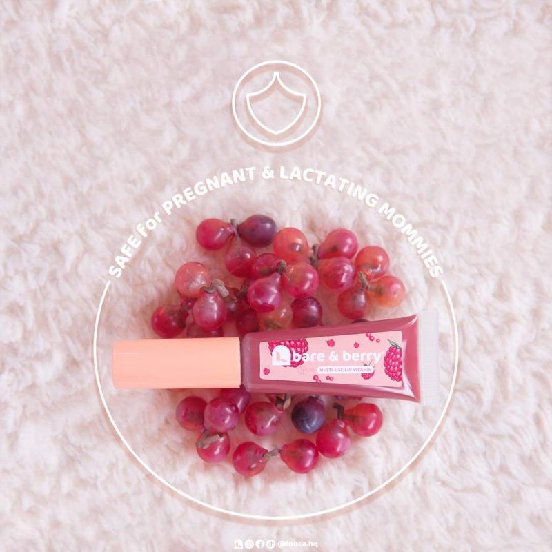 Looca Bare & Berry Multi-use Lip Vitamin | Shopee Philippines