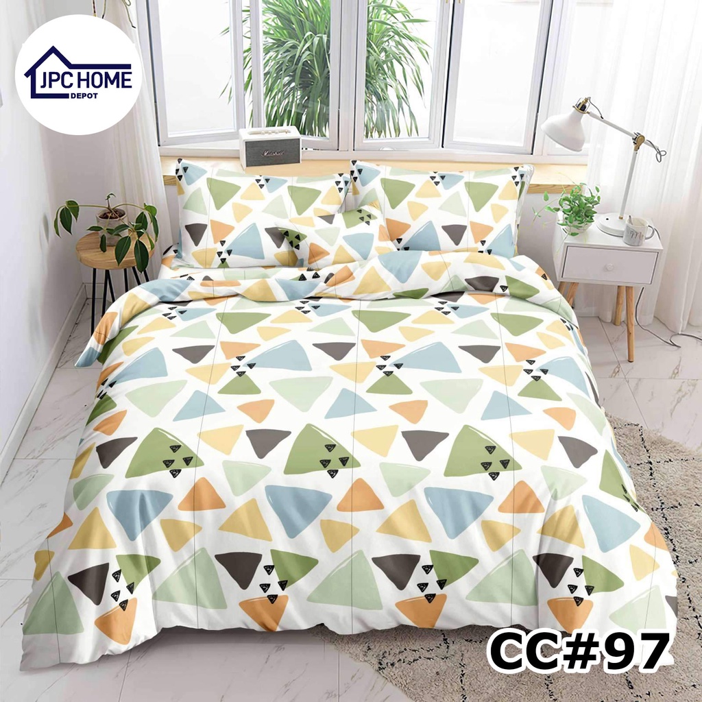 3in1 Canadian Cotton Bedsheet Full Garterized(1 fitted bedsheet +2 ...