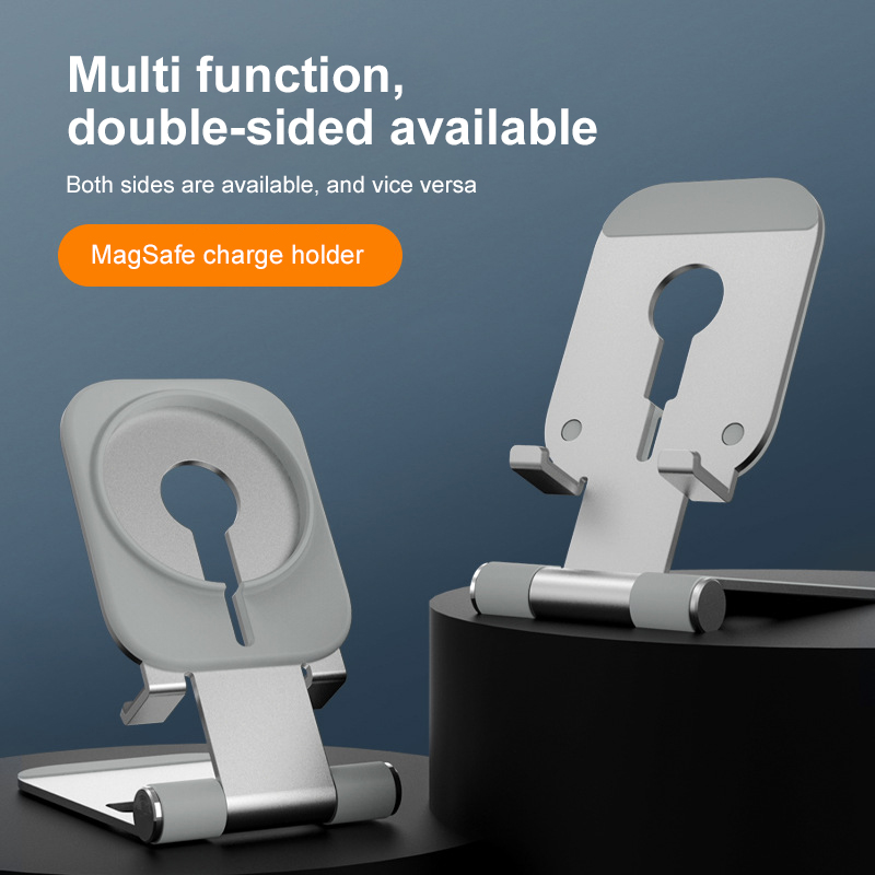 Stand for MagSafe Charger Aluminum Desktop Phone Stand Holder ...