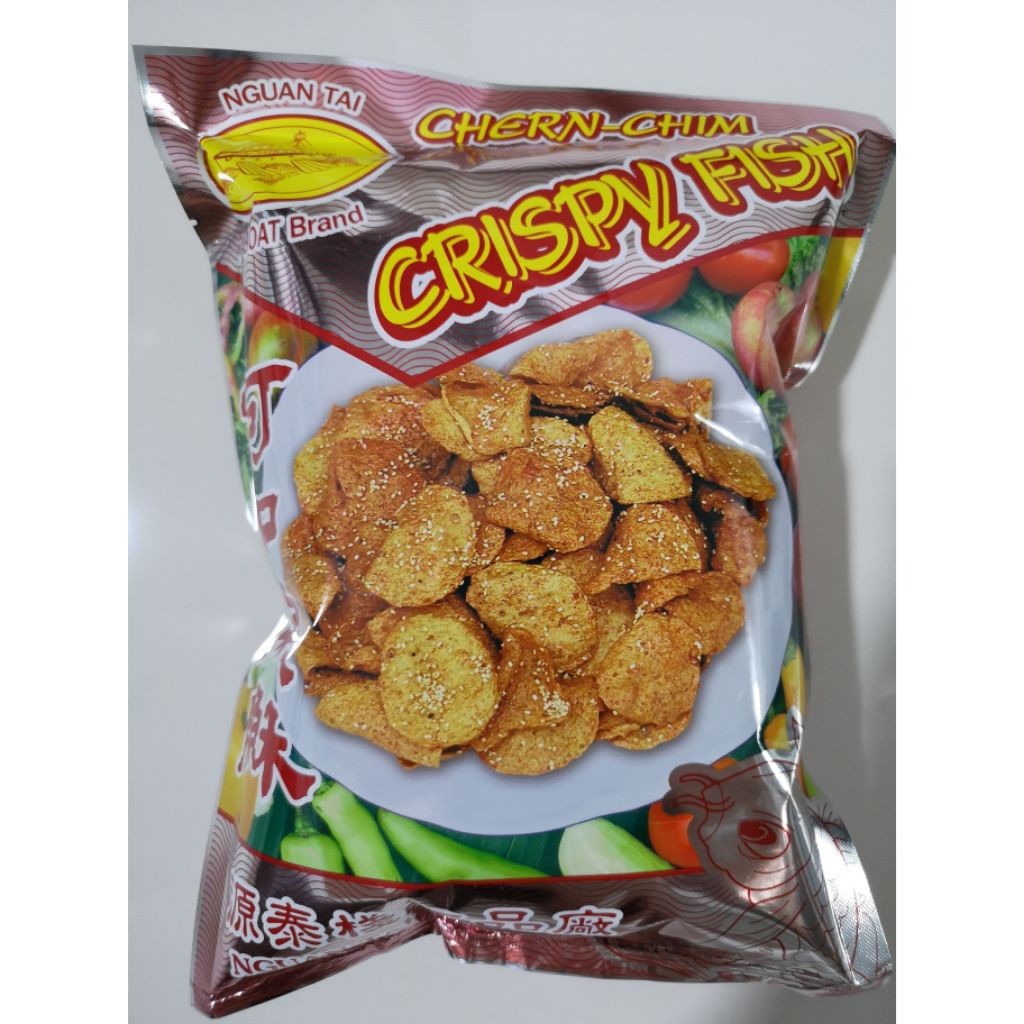 Satay Crispy Fish 300gr / Snack Fish Satay / Fish Satay Crackers ...
