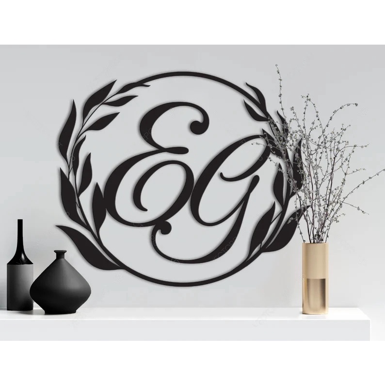 Letter Backdrop Monogram Wooden Personalize/Customize Monogram wooden 2 ...
