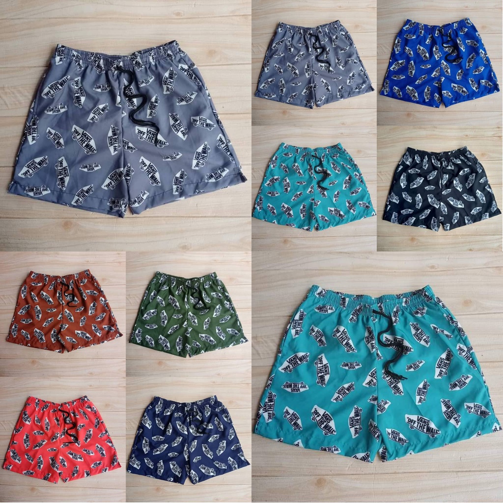 New Taslan Short Prints ( VANSS OFF THE WALL) Design Unisex-Lowest ...