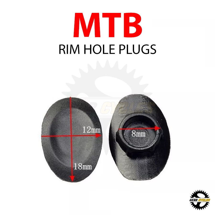 Rim Hole Plugs ABS Plastic Mountain Road Bike MTB Bicycle Wheel Hole ...