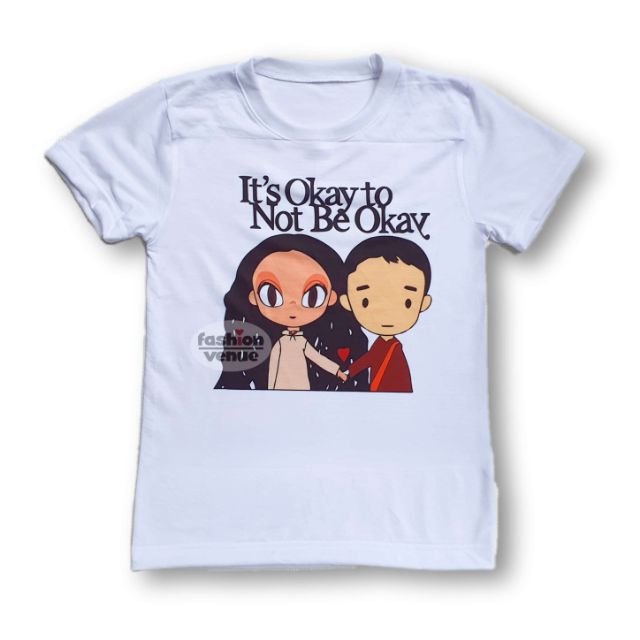FV Graphic Tee It's Okay Not to be Okay Mun Yeong Moon Gang Tae Chibi ...