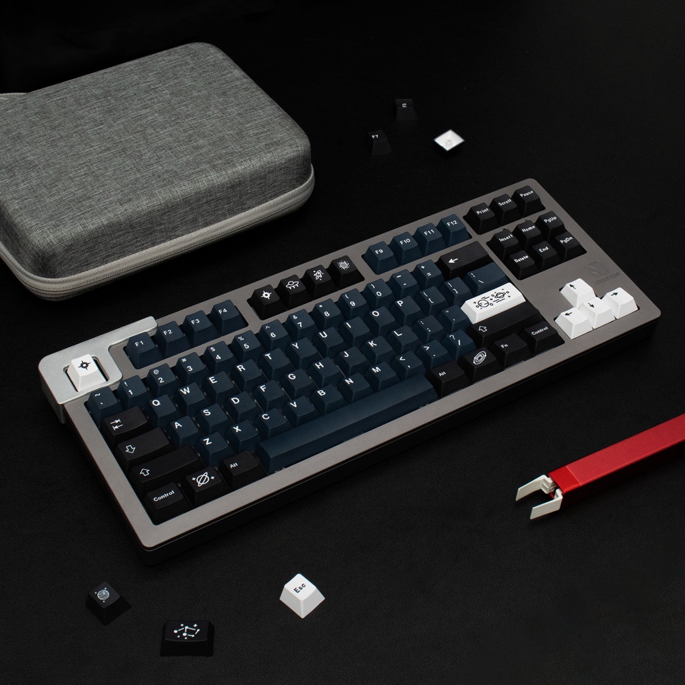 PBT 129 Keys GMK Galaxy Keycaps Cherry Profile Dye Sublimation ...
