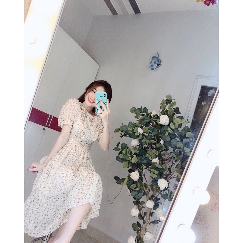 Fishtail puffy hand dress 2 ducktail (Real photo-video) | Shopee ...