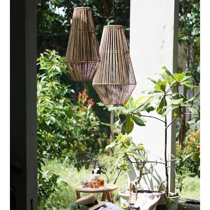 Rattan Lantern Hood/Lantern Hood Rattan Lantern Hood/Natural Rattan ...