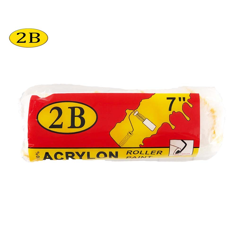2B 7" Paint Roller Refill Acrylon Without Handle For All Kinds of Paint ...