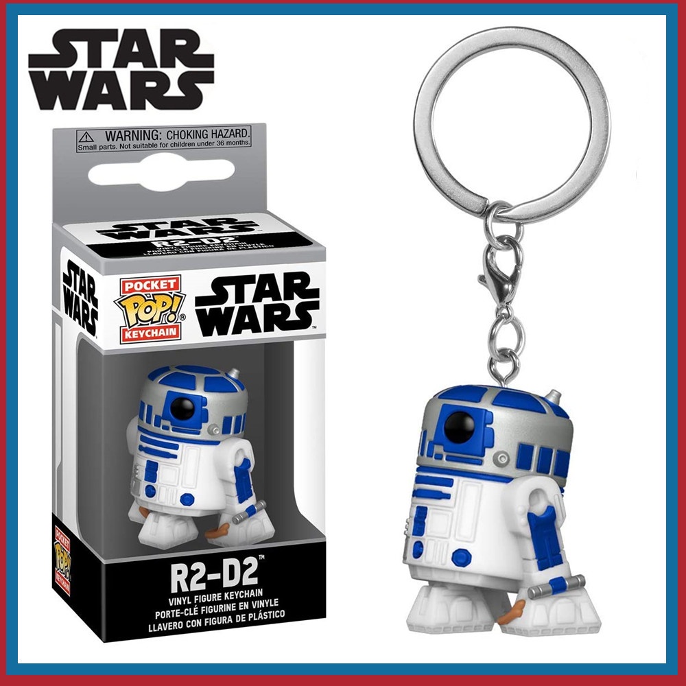 Funko Pop! Keychain: Star Wars - R2D2 Vinyl Figure Collectible Robot ...