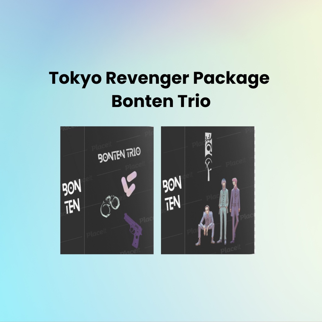 Unofficial Photocard Pack ANIME Tokyo Revenger BONTEN TRIO - Box ...