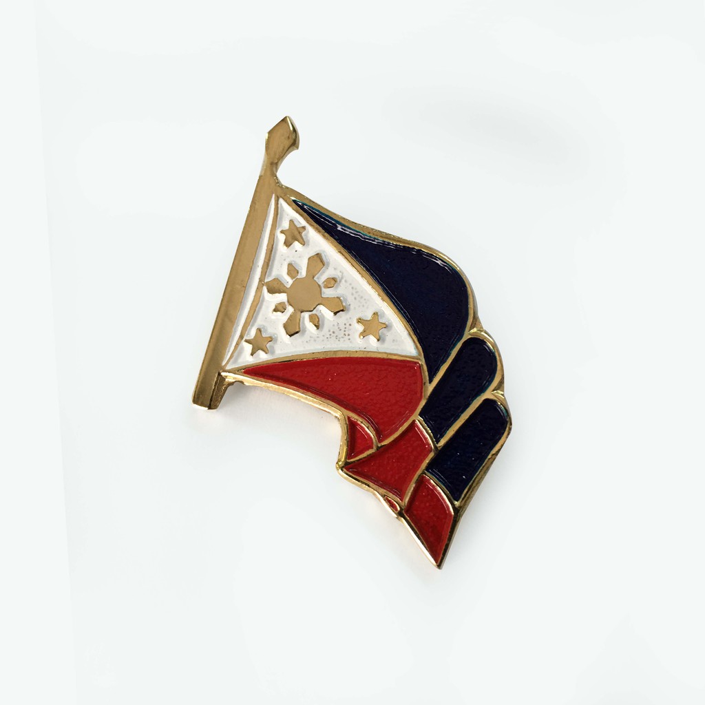 Brass Pin Philippine Flag Large | Shopee Philippines
