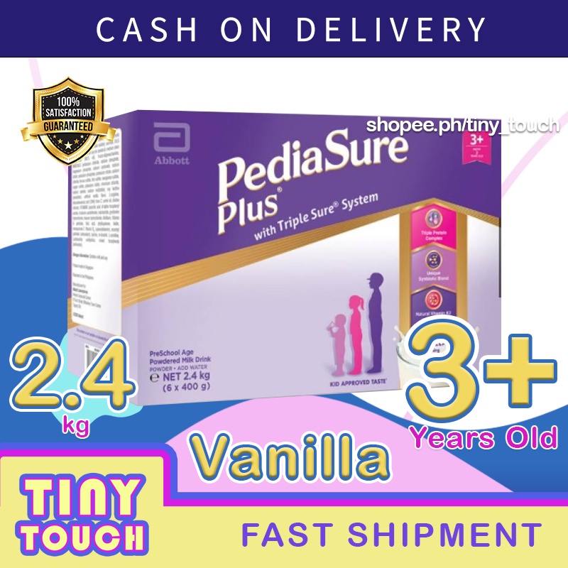 Pediasure Plus Vanilla 2.4 | Shopee Philippines
