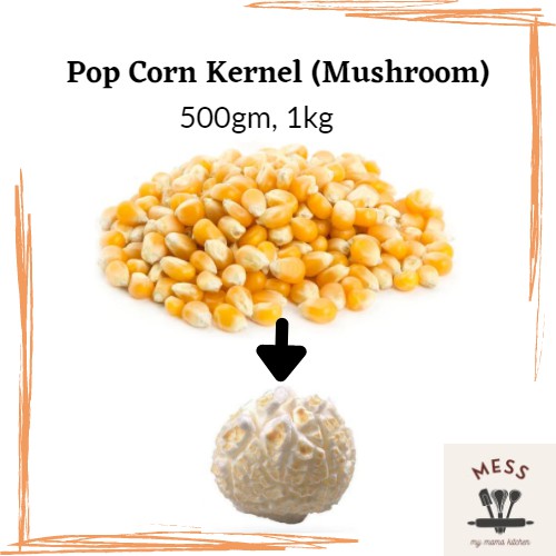 Mushroom Popcorn Kernel / Whiten Corn USA | Shopee Philippines