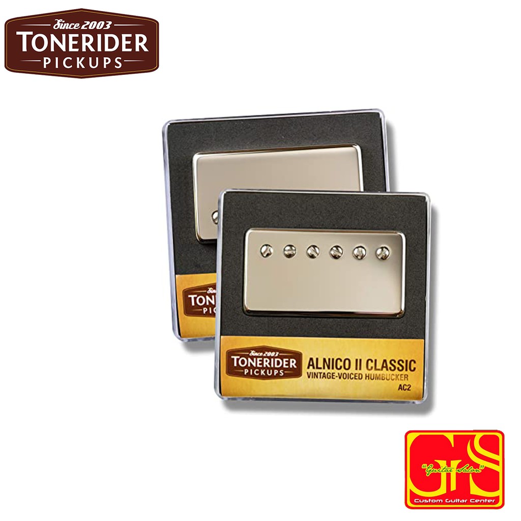 Tonerider AC2N/AC2B Alnico II Classic Vintage Voiced Humbucker Pickup ...