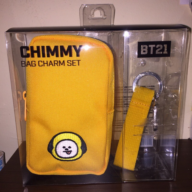 Bt21 CHIMMY BAG CHARM SET OFFICIAL | Shopee Philippines