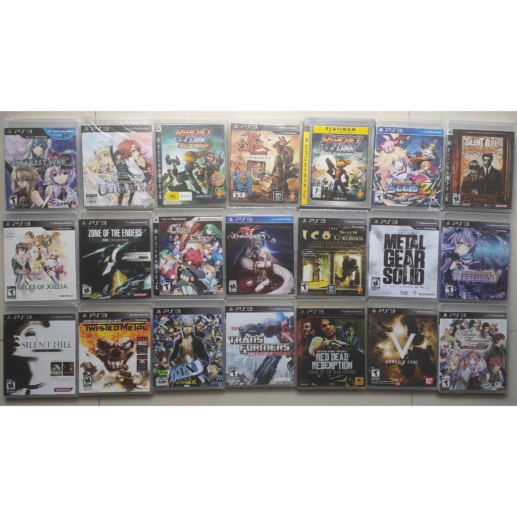PS3 Playstation 3 Games used and brand new | Shopee Philippines