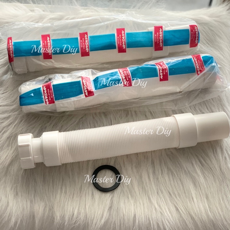 !! FLEXIBLE HOSE UNI TRAP BASIN & SINK WASTE DRAIN 1 1/2”/ 1 1/4 ...